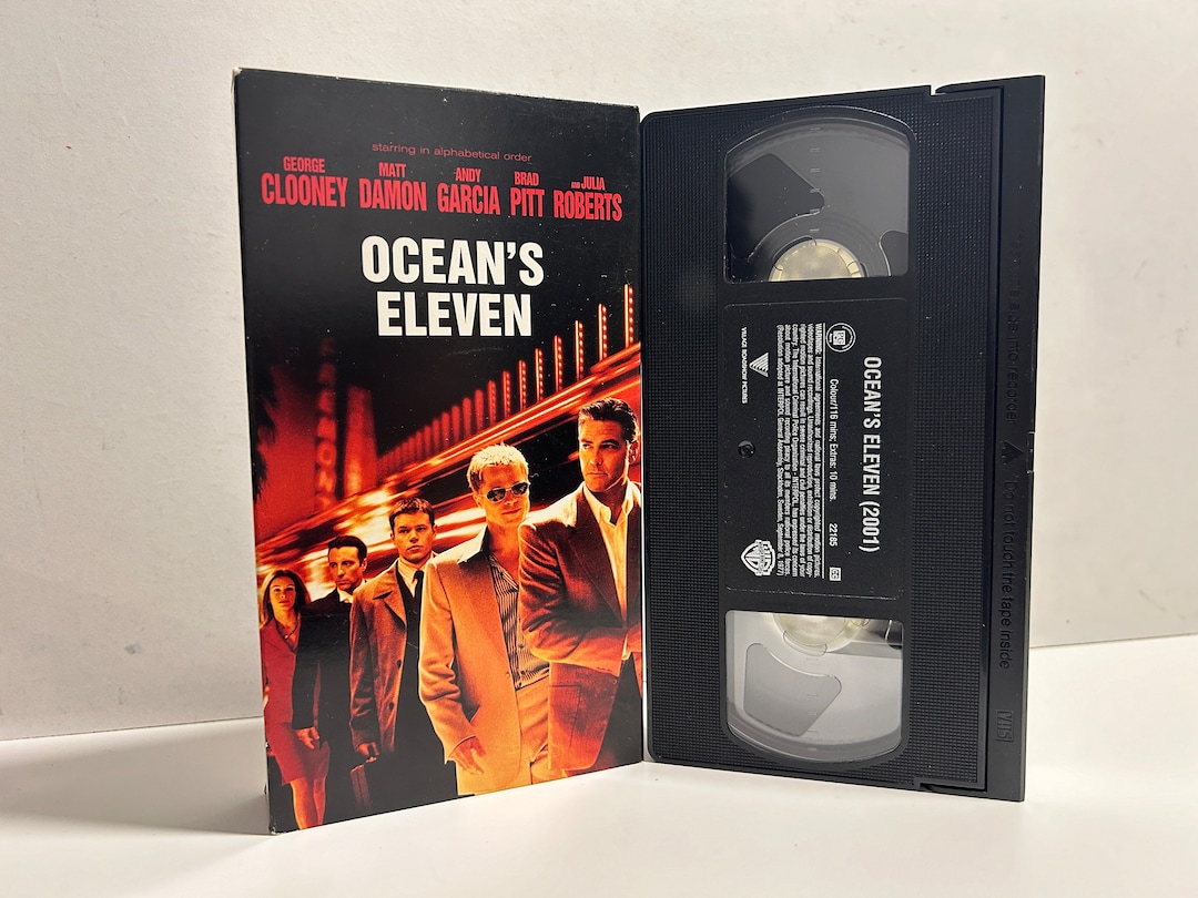 Ocean's Eleven - VHS Tape - Etsy