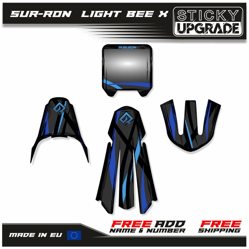 Sur-ron Light Bee X, Wolf Decal Graphics Kit 21mil 534 Micron - Etsy