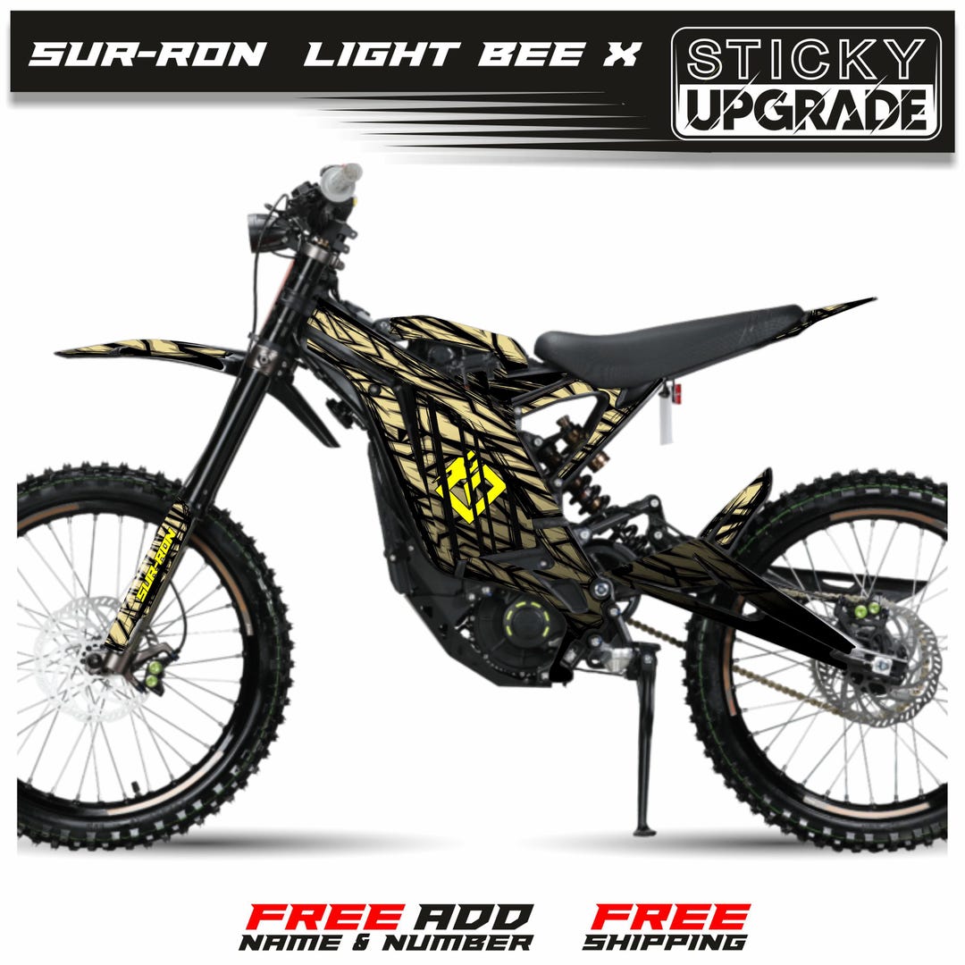 Sur-ron Light Bee Graphics Kit, Surron Wrap, Segway X260 Stickers ...