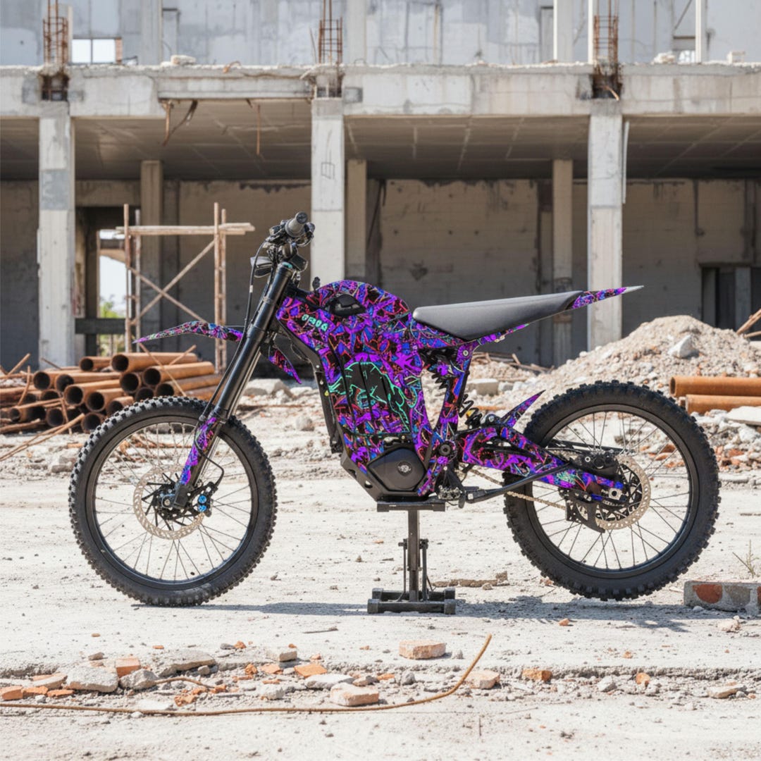 TALARIA Sting MX5 Pro Graphics Kit, Electric Bike Sticker Set, Ebike ...