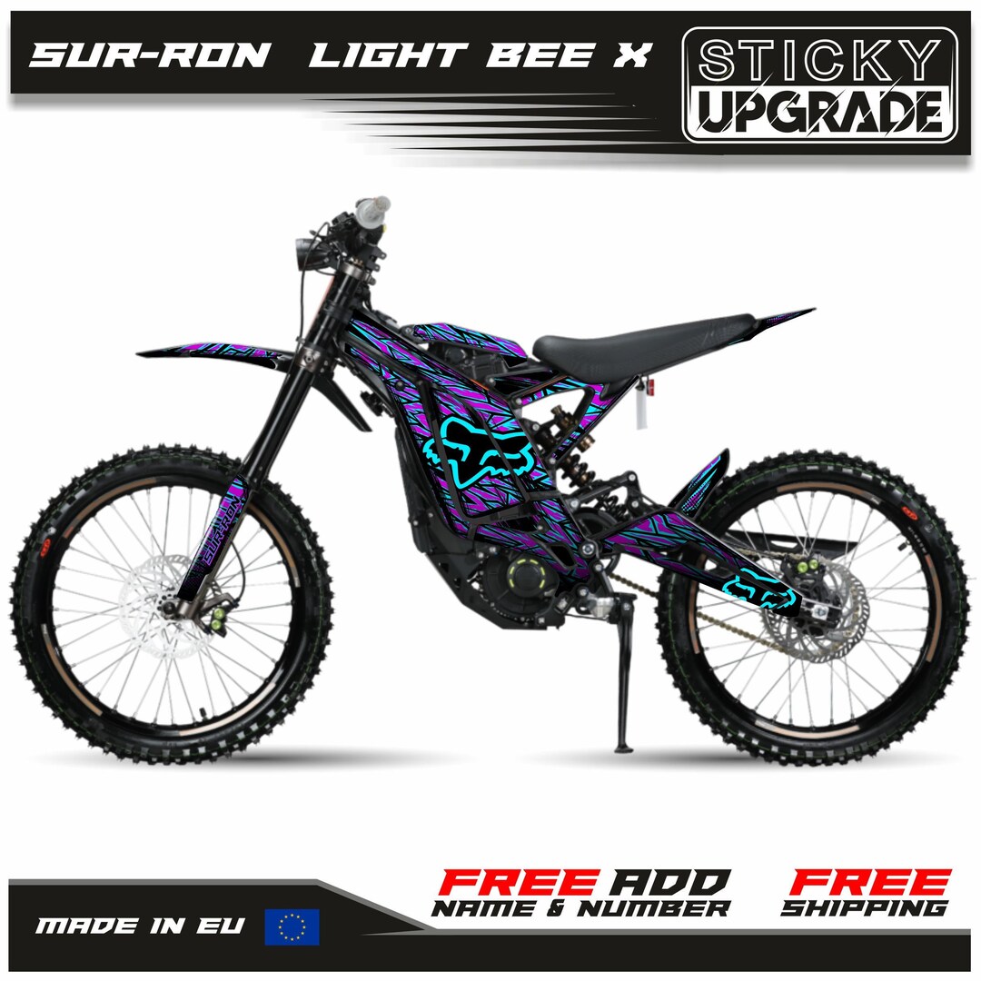 Sur-ron Light Bee X Graphics Kit, Segway X260 Stickers Set, Decal 21 ...