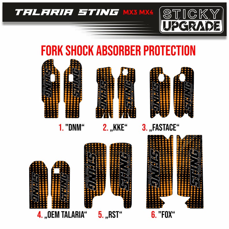 Talaria Sting Decal / E Bike Talaria Mx3 Mx4 Graphics Kit / Wrap ...