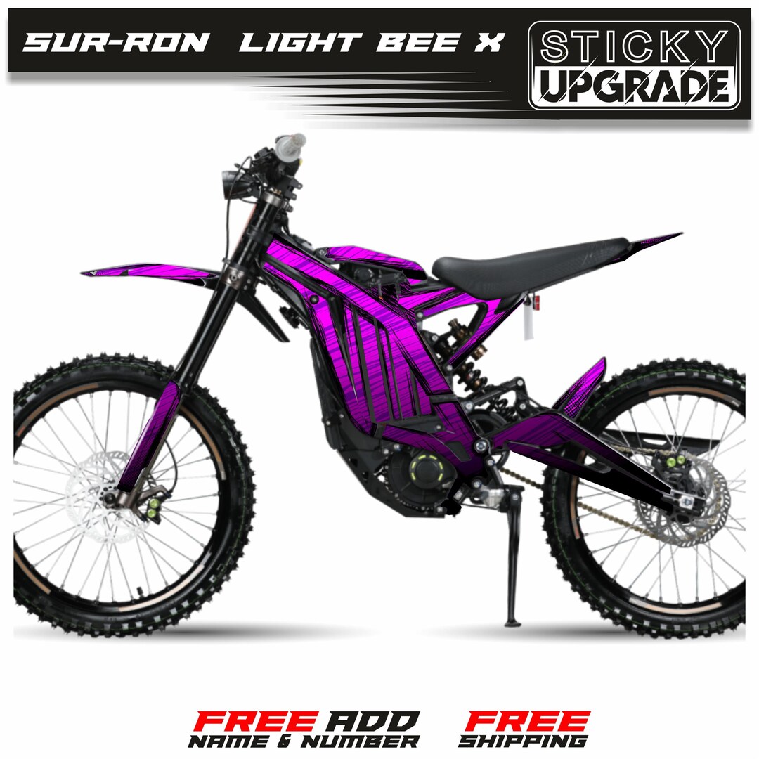 Sur-ron Light Bee Graphics Kit, Surron Wrap, Segway X260 Stickers ...