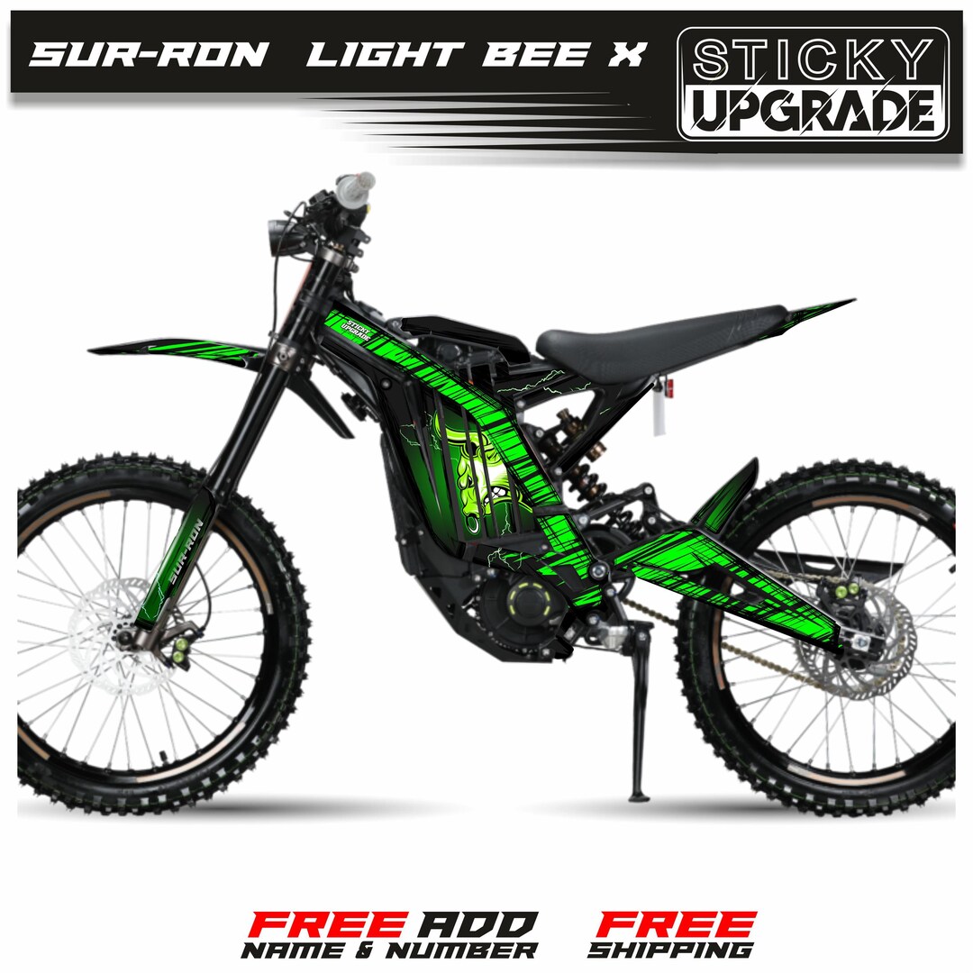 Sur-ron Light Bee Graphics Kit, Surron Wrap, Segway X260 Stickers ...