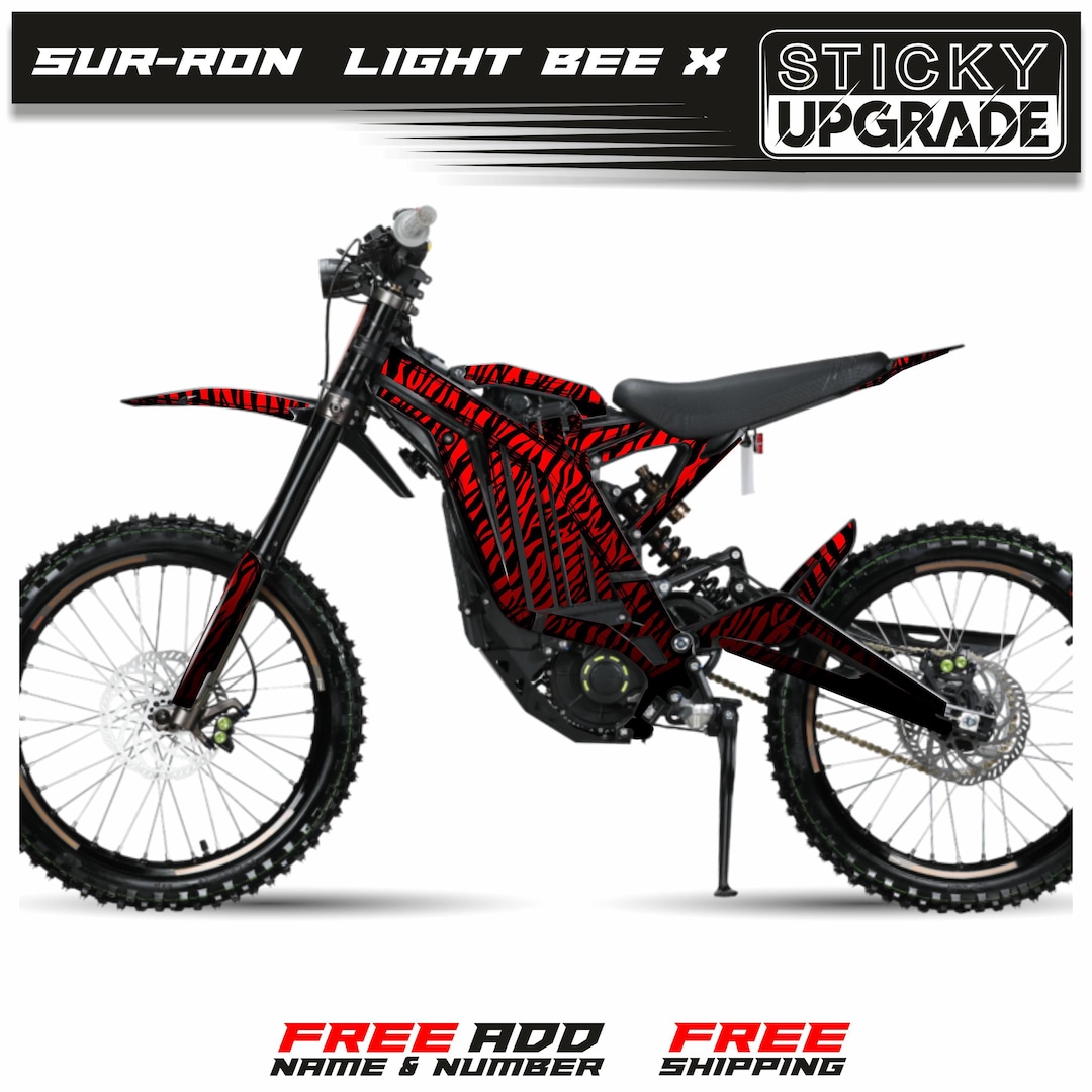 Sur-ron Light Bee Graphics Kit, Surron Wrap, Segway X260 Stickers ...