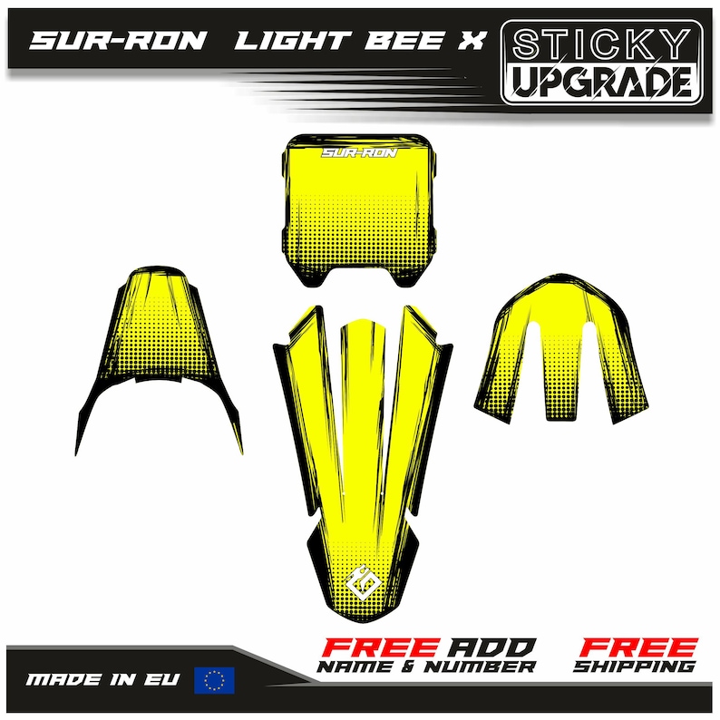 Surron Light Bee Decals Graphics Kit, Surron E Bike Stickers, Segway ...