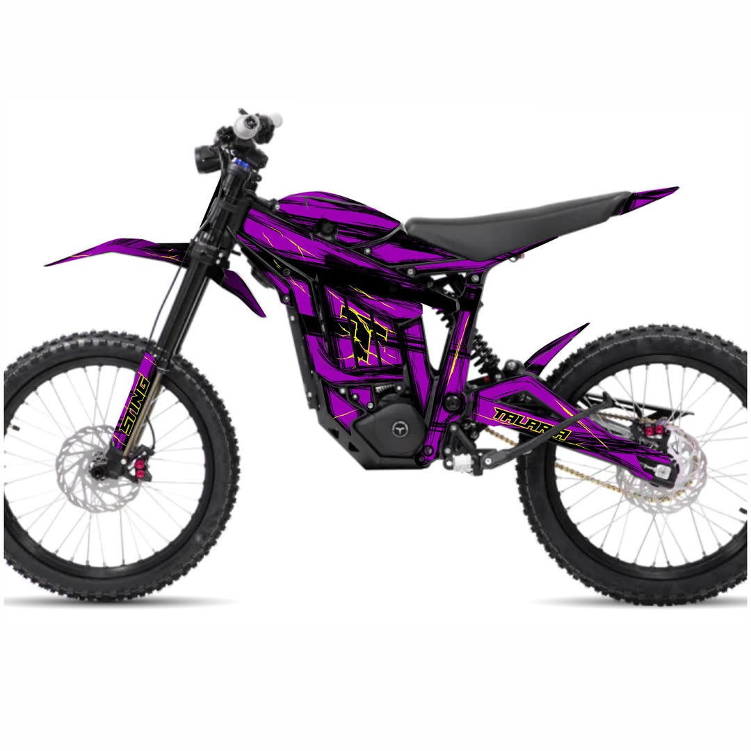 Talaria Sting Graphics Kit, Talaria Mx3 Mx4 Decal, Wrap, Electric Bike ...