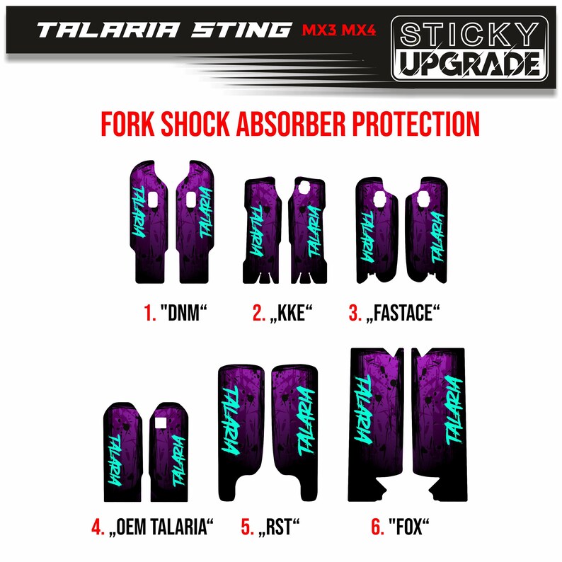 Talaria Sting Graphics Kit, Talaria Mx3 Mx4 Decal, Wrap, Sticker Set - Etsy