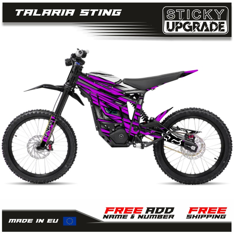 Talaria Sting Graphics Kit, Decals Kit R MX, Stickers Kit 21 Mil 534 ...