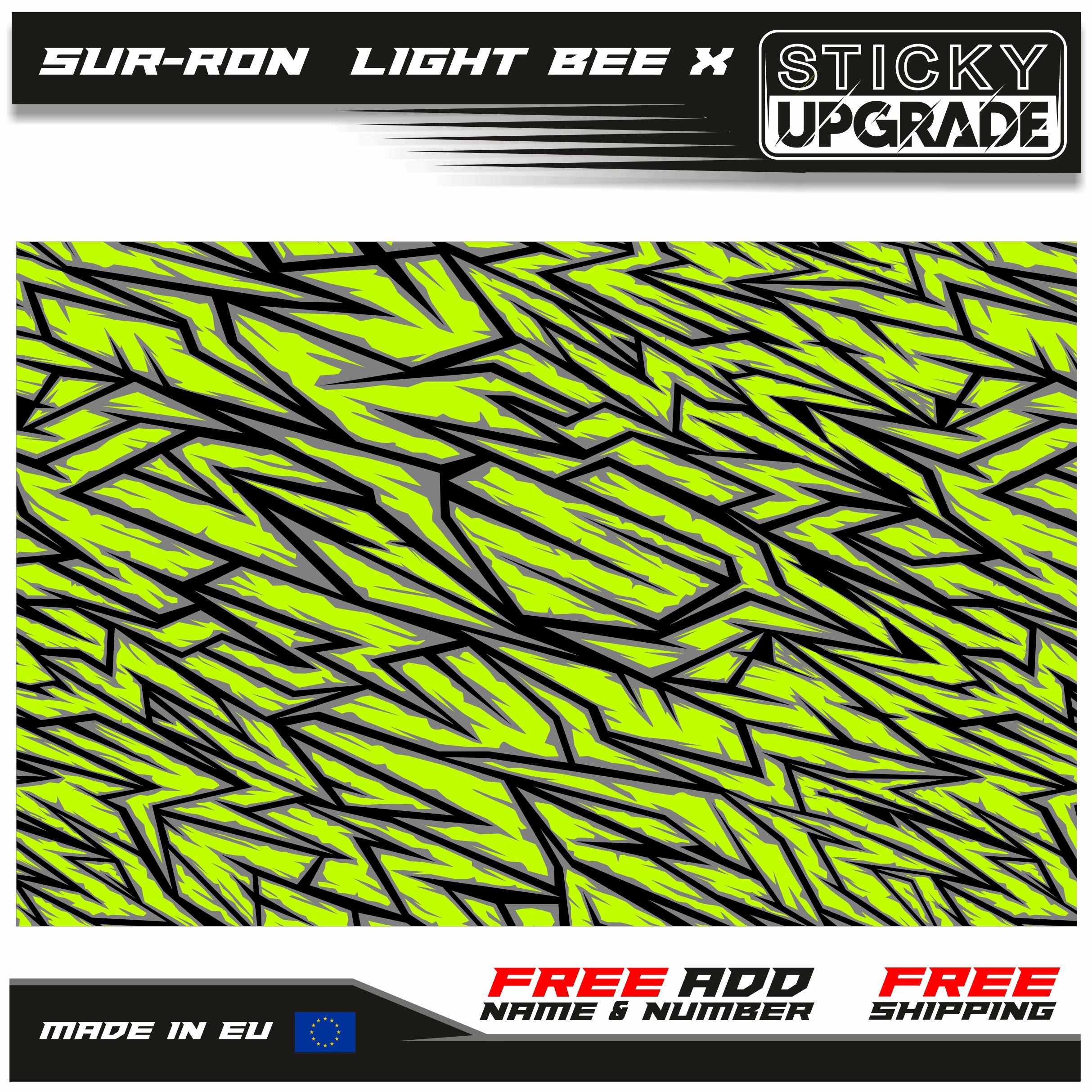 Sur-ron Light Bee X, Decal Graphics Kit 21mil 534 Micron - Etsy