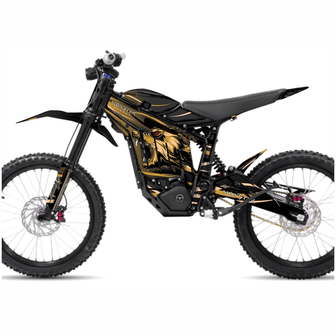 Talaria Sting MX3, MX4 Graphics Kit, Decals Wolf Design, Wrap, Stickers ...