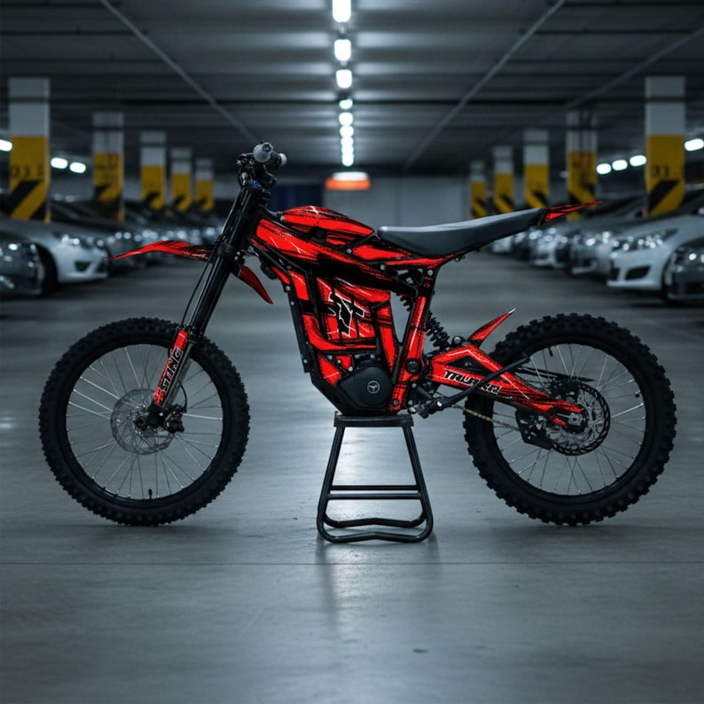 Talaria Sting Graphics Kit, Electric Bike Mx3 Mx4 Decal, Wrap, Sticker ...