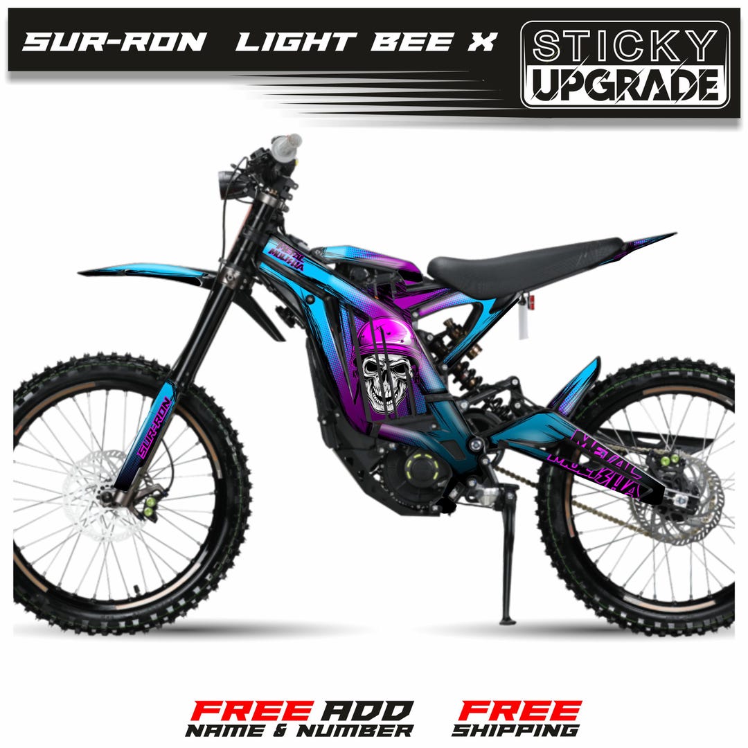 Sur-Ron Light Bee Grafik-Kit, Surron Wrap, Segway X260 Aufkleber ...