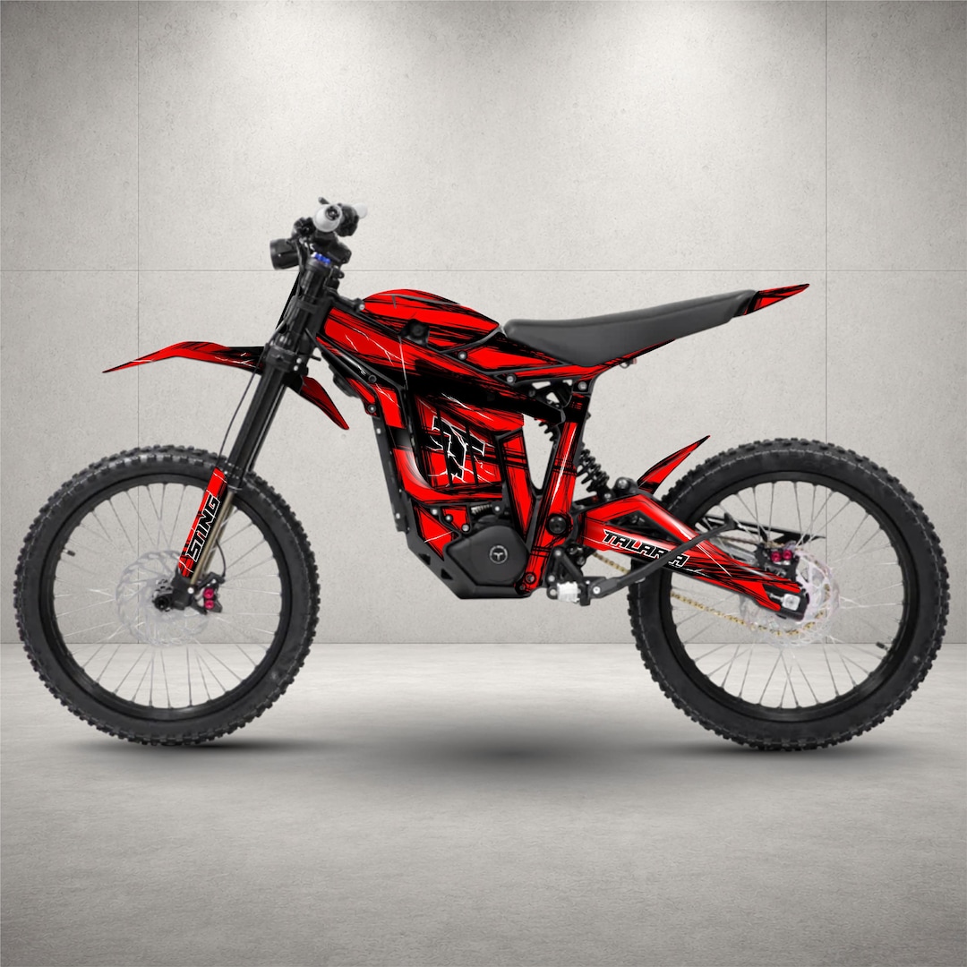 Talaria Sting Graphics Kit, Electric Bike Mx3 Mx4 Decal, Wrap, Sticker ...