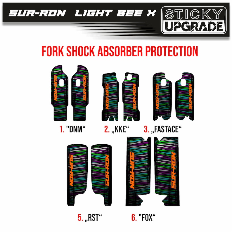 Surron Light Bee Decals Graphics Kit, Sur Ron E Bike Stickers, Segway ...