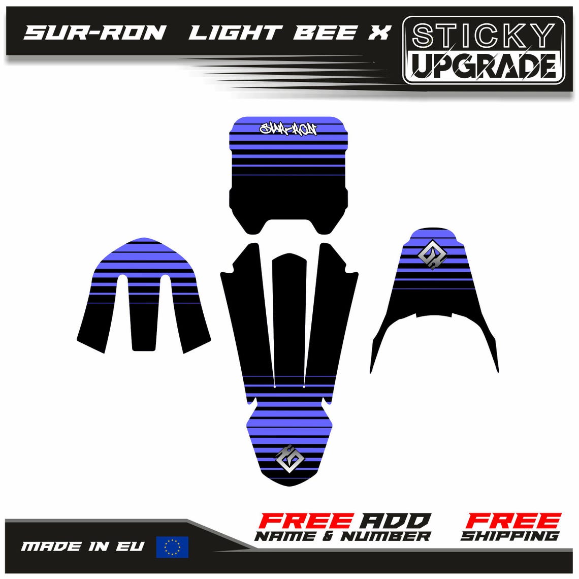 Sur-ron Light Bee Decals Graphics Kit, Surron Stickers, Segway X260 ...