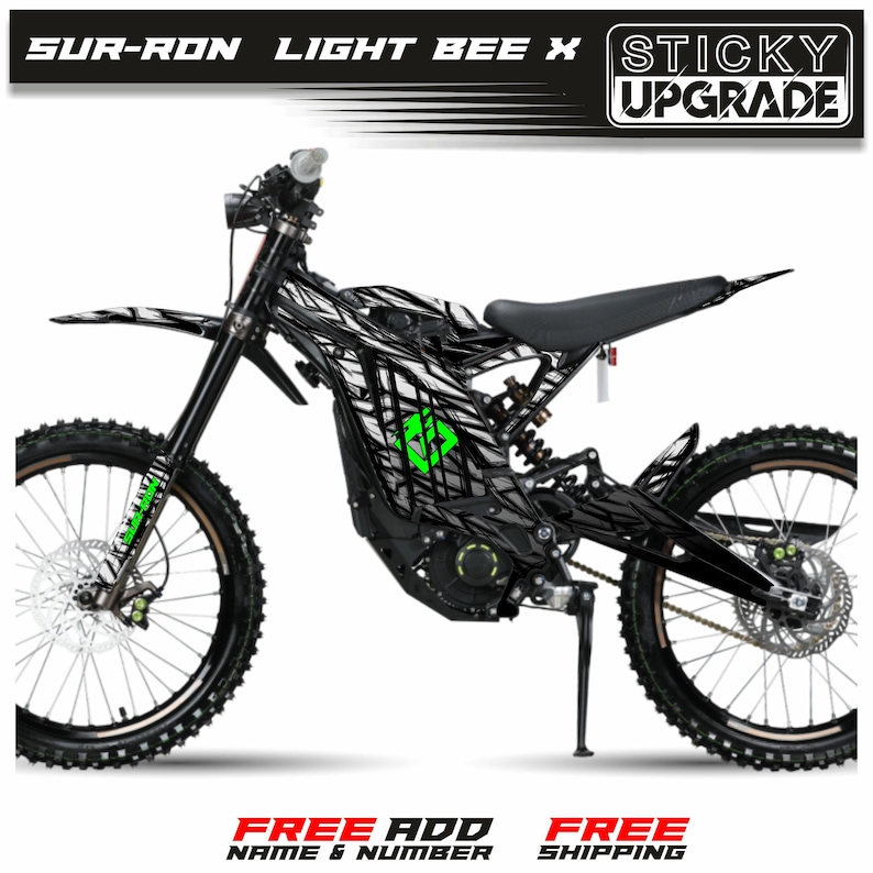 Sur-ron Light Bee X Graphics Kit, Segway X260 Stickers Set, Surron ...