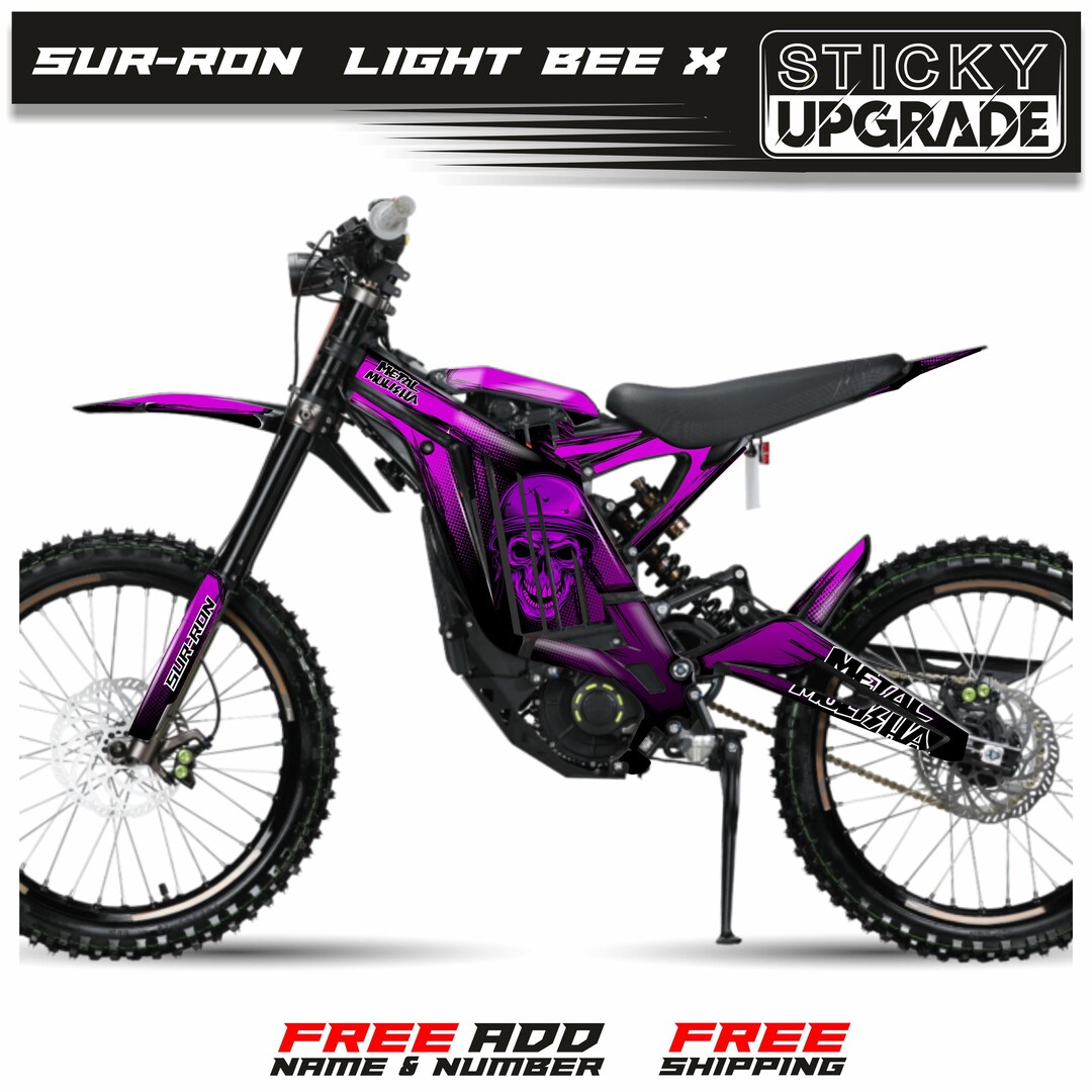 Sur-ron Light Bee Graphics Kit, Surron Wrap, Segway X260 Stickers ...