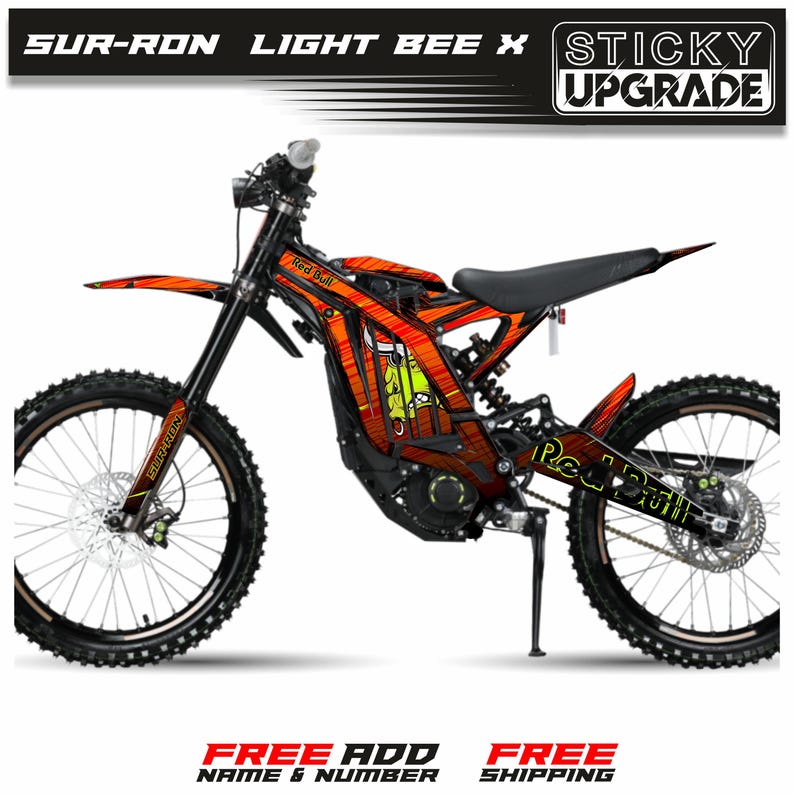 Sur-ron Light Bee Graphics Kit, Surron Wrap, Segway X260 Stickers ...