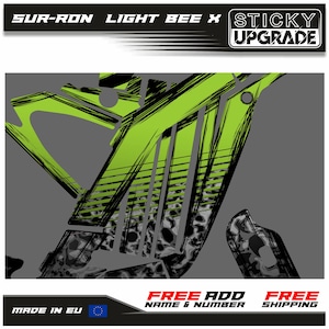 Sur-ron Light Bee Decals Graphics Kit, Surron Stickers, Segway X260 ...