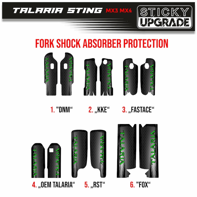 Talaria Sting Graphics Kit, Electric Bike Mx3 Mx4 Decal, Wrap, Sticker ...