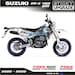 Suzuki DRZ 400 SM 2000 - 2020 Graphics / Decals Kit 21 Mil / 534 Micron ...