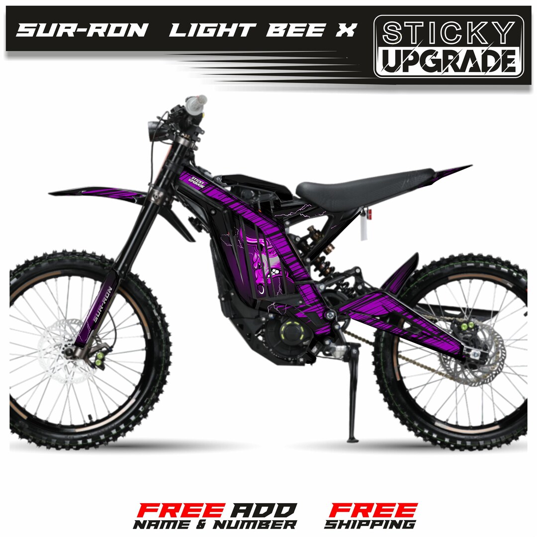 Sur-ron Light Bee Graphics Kit, Surron Wrap, Segway X260 Stickers ...