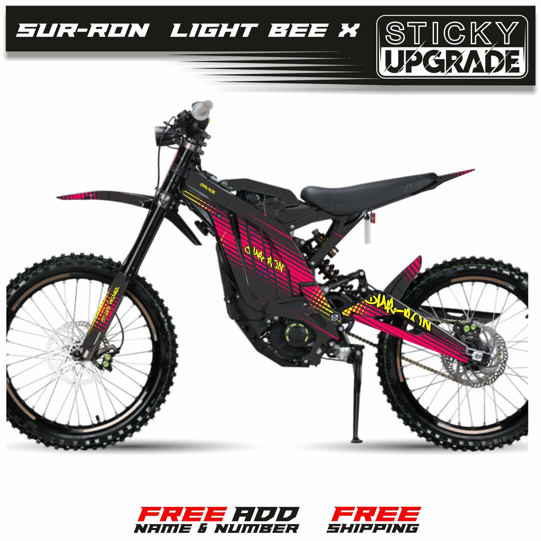 Sur-ron Light Bee Graphics Kit, Surron Wrap, Segway X260 Stickers ...