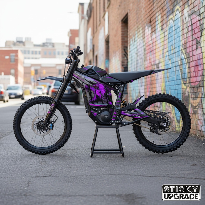 TALARIA Sting MX5 Pro Graphics Kit, Electric Bike Wolf Sticker Set ...