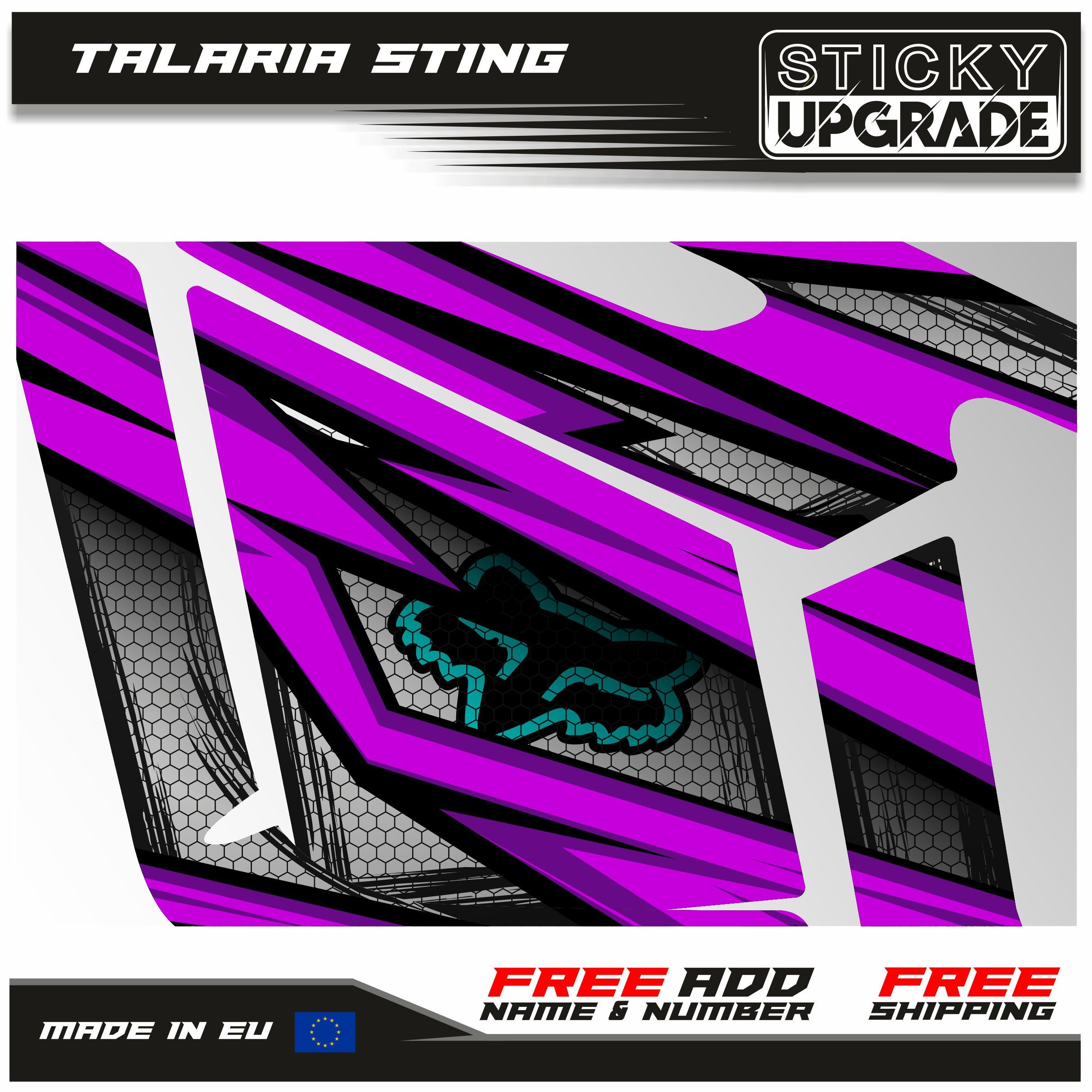 Talaria Sting Graphics Kit, Decals Kit R MX, Stickers Kit 21 Mil 534 ...
