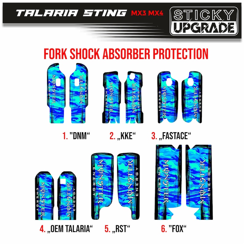 Talaria Sting Graphics Kit, Decals Kit R MX 3 MX4, Wrap, Stickers Set ...