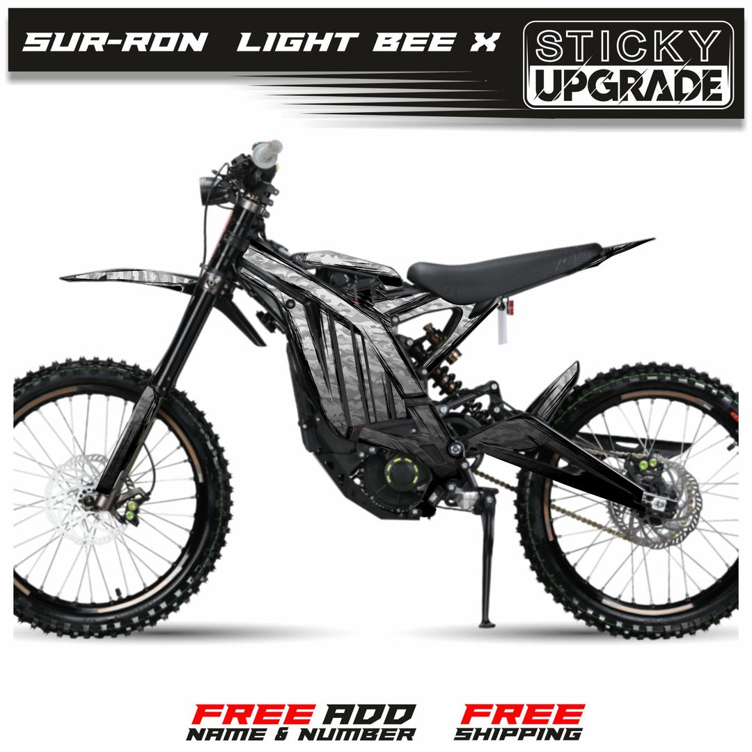 Sur-ron Light Bee Graphics Kit, Surron Wrap, Segway X260 Stickers ...