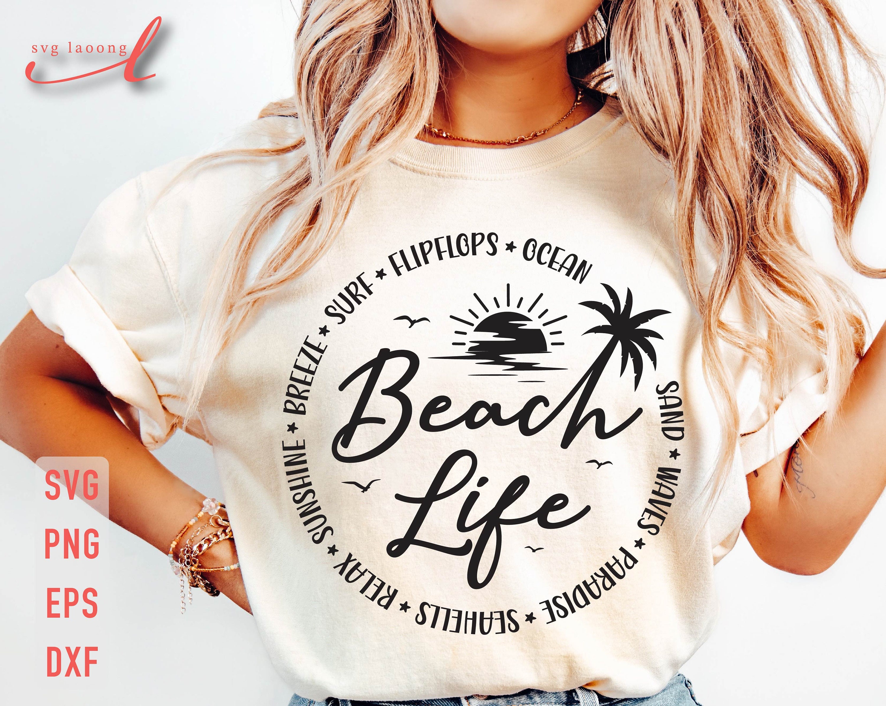 Beach Life Svg, Beach Vacation Svg, Summer Beach Svg, Beach Vibes Svg ...