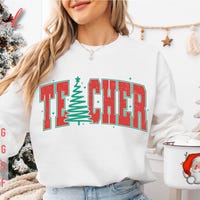 Santa's Favorite Teacher SVG PNG: Merry Christmas Teacher Shirt ...