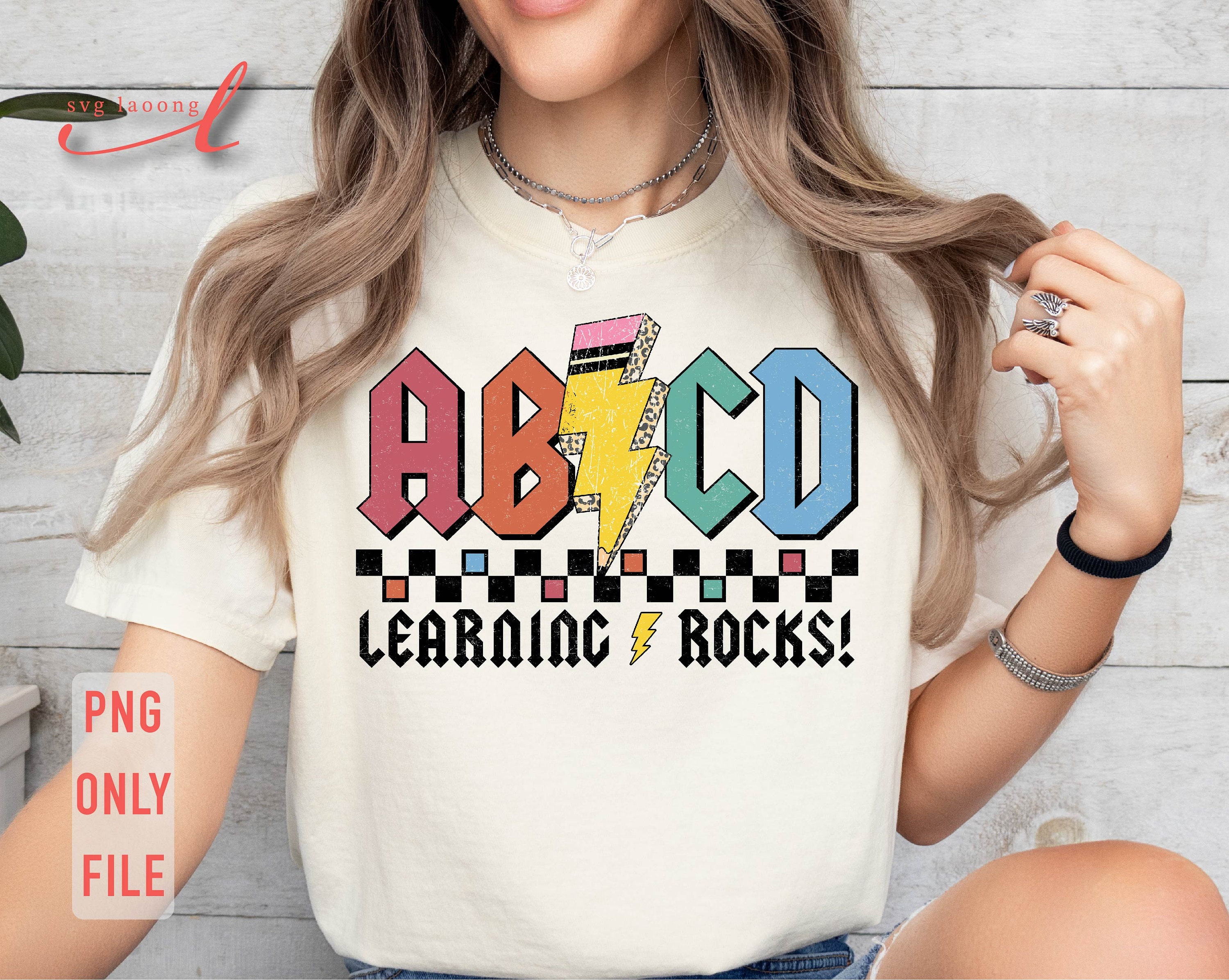 ABCD Learning Rocks Png, Teacher Rock Png, Teach Love Inspire, Teacher ...