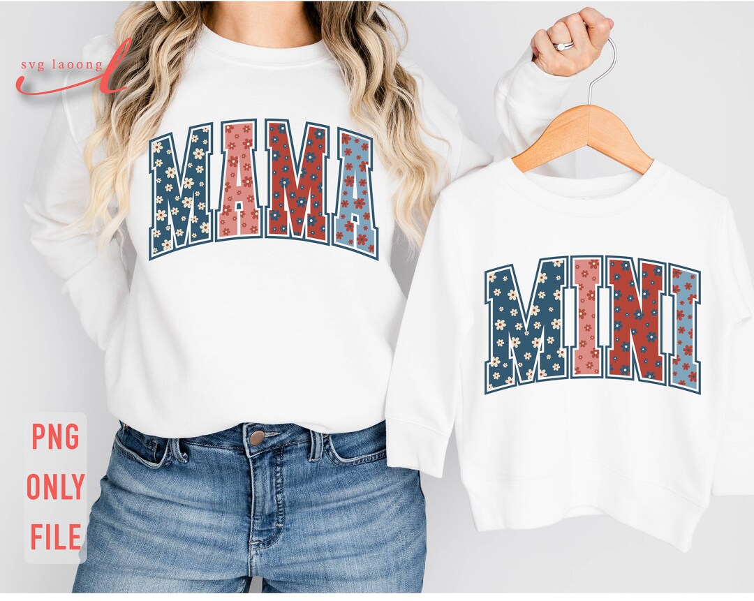 American Mama and Mini 4th of July PNG (digital Download) - Etsy