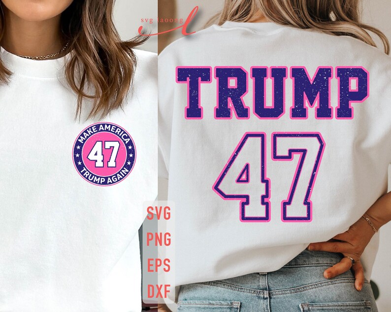 Make America Trump Again Svg, Trump 47 Svg, Trump 2024 Svg, President ...