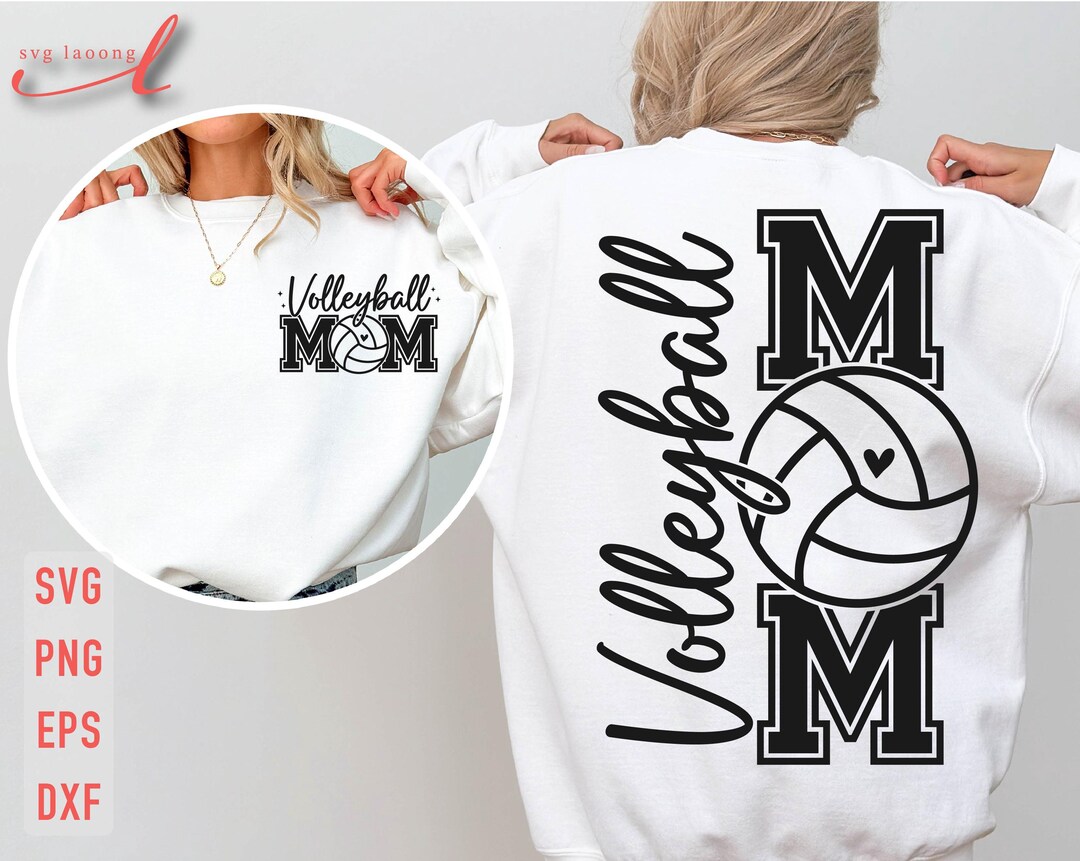 Volleyball Mom Svg, Volleyball Mama Svg, Volleyball Mom Png, Game Day ...