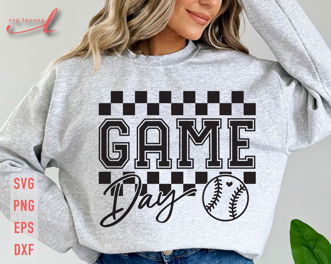 Game Day Svg, Baseball Shirt Svg, Game Day Vibes Svg, Baseball Season ...