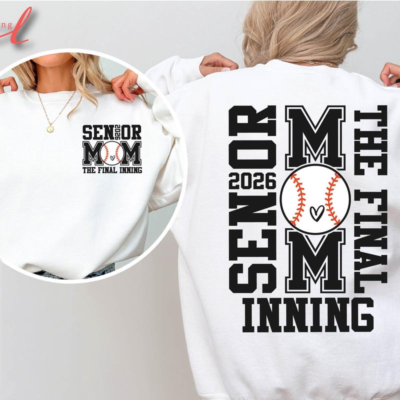 Senior Baseball Mom - Etsy