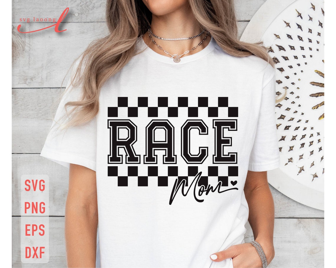 Race Mom Svg, Race Day Png, Game Day Svg, Racing Svg, Race Day Cheer ...