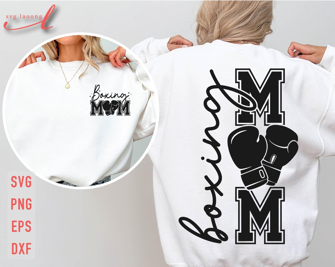 Boxing Mom Svg, Boxing Mama Svg, Boxing Svg, Boxing Mom Shirt Svg ...
