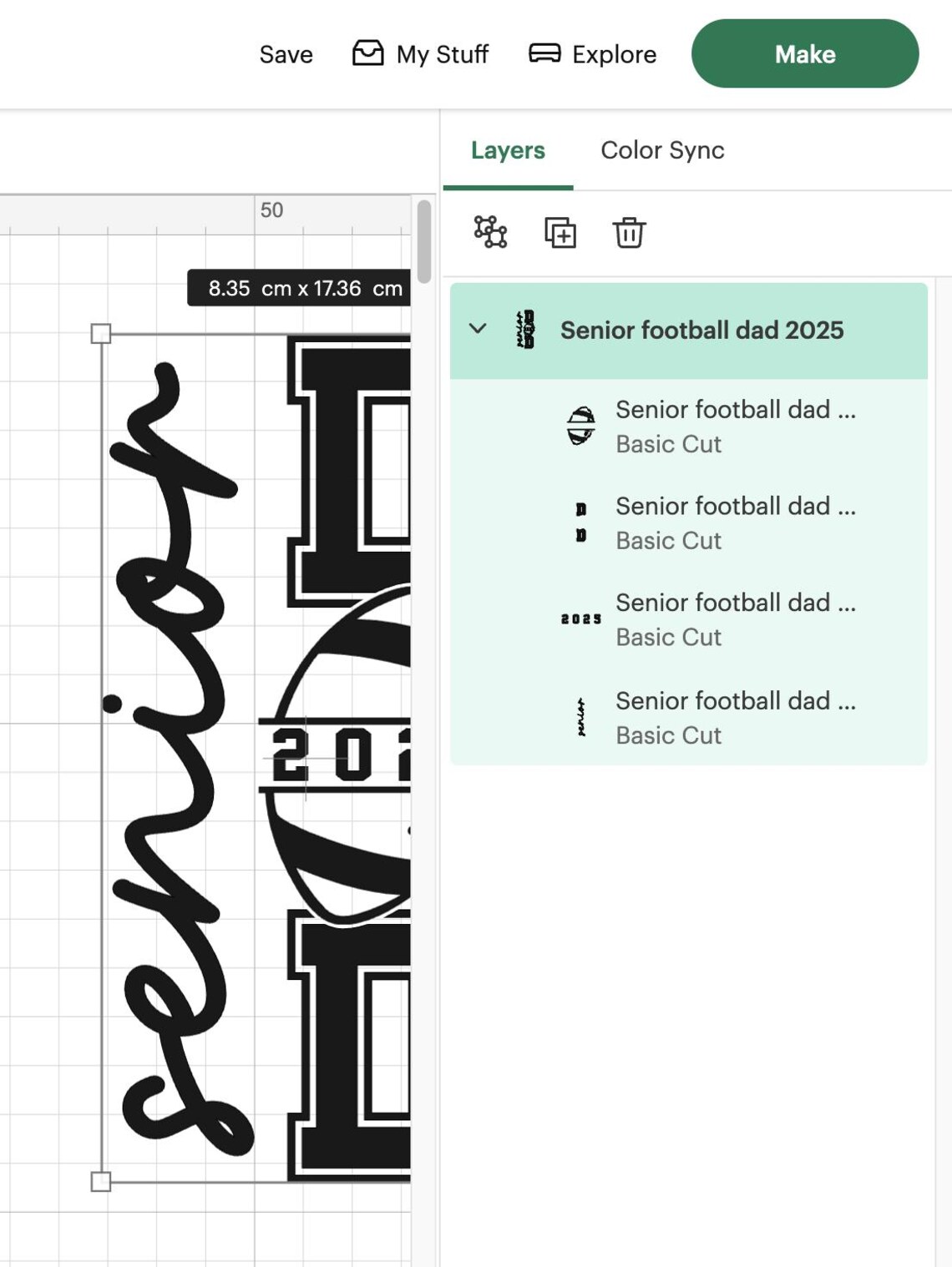 Senior Football Dad 2025 Svg, Class of 2025 Svg, Senior Dad Svg, Senior ...