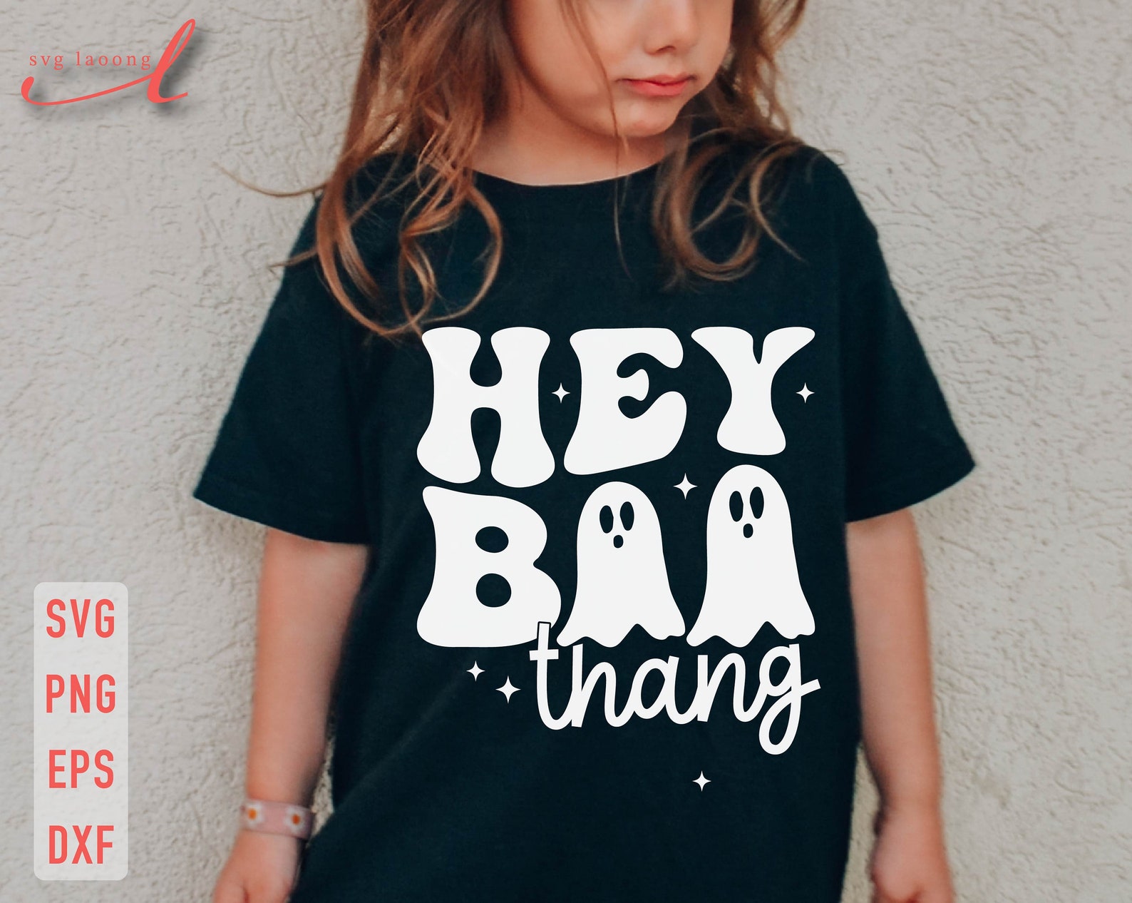 Hey Boo Thang Svg, Cute Ghost Svg, Spooky Season Svg, Kids Halloween ...