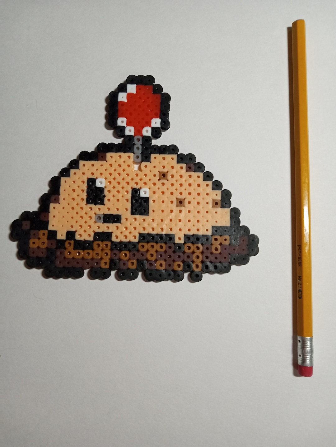 Plants Versus Zombies Potato Mine XL Perler Bead Pendant, Necklace ...