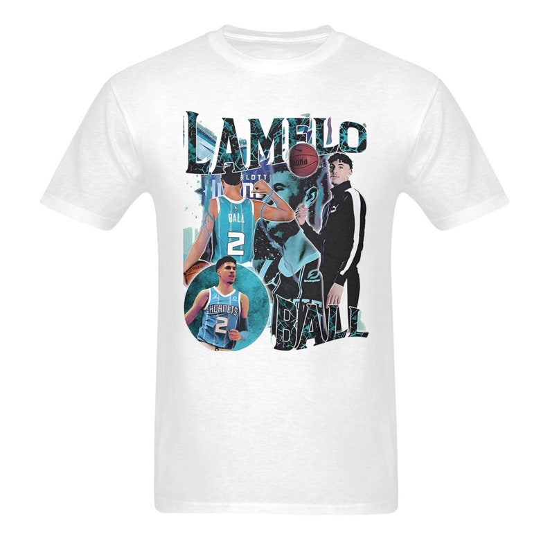 Men's NBA "lamelo Ball" Custom Design Graphic Print T-shirt (white) - Etsy