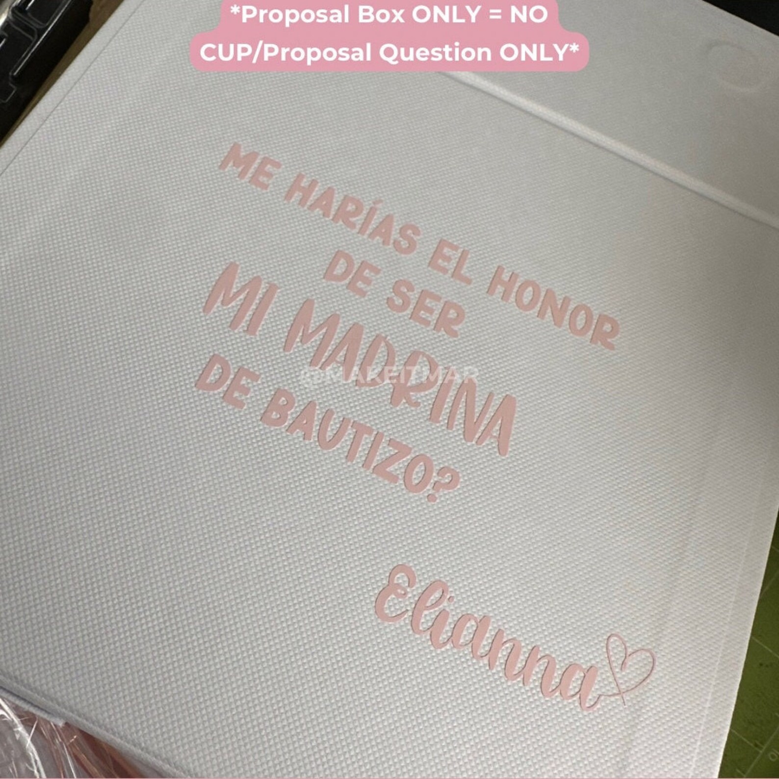 Madrina Proposal Gift Box Proposal Gift Box Only - Etsy