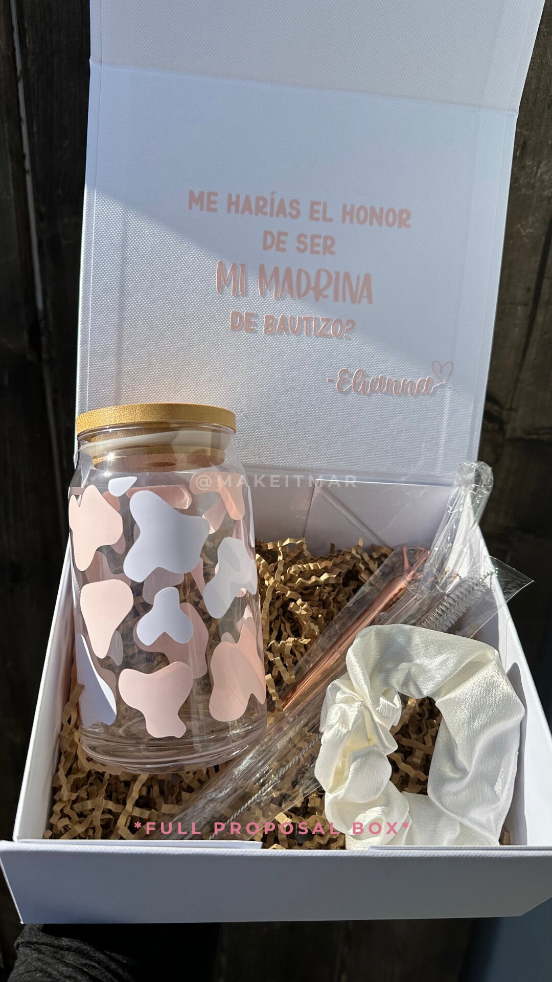 Madrina Proposal Gift Box | Proposal Gift Box Only - Etsy