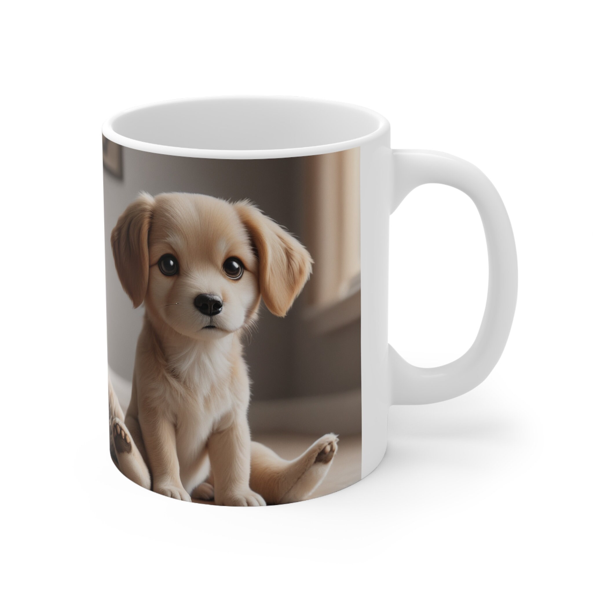 Dog Mug, Puppy Mug, Pup, Cute, Yoga, Pose, Relax, Tired, Cuteness ...