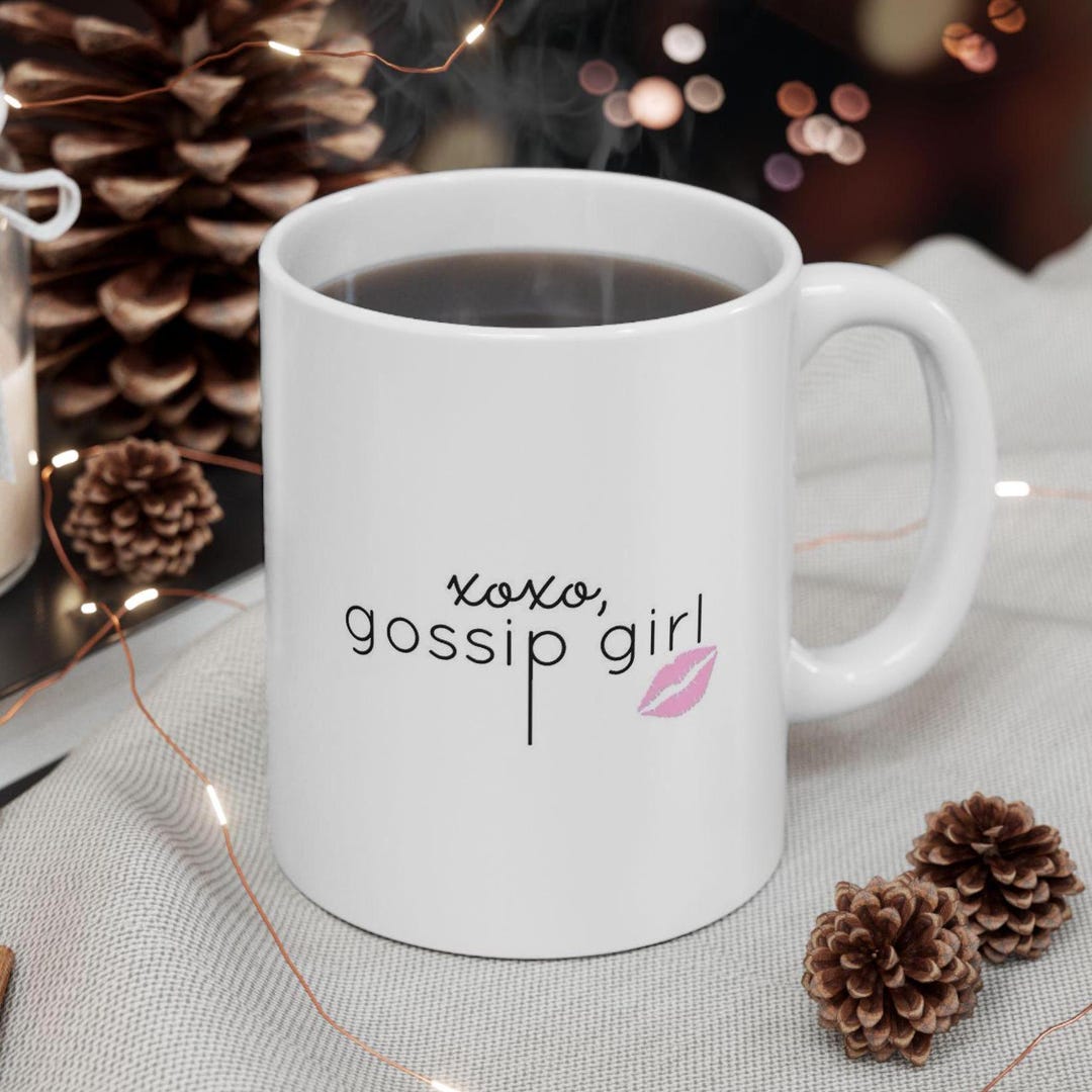 XOXO Gossip Girl Mug (double Sided), Upper East Side - Etsy